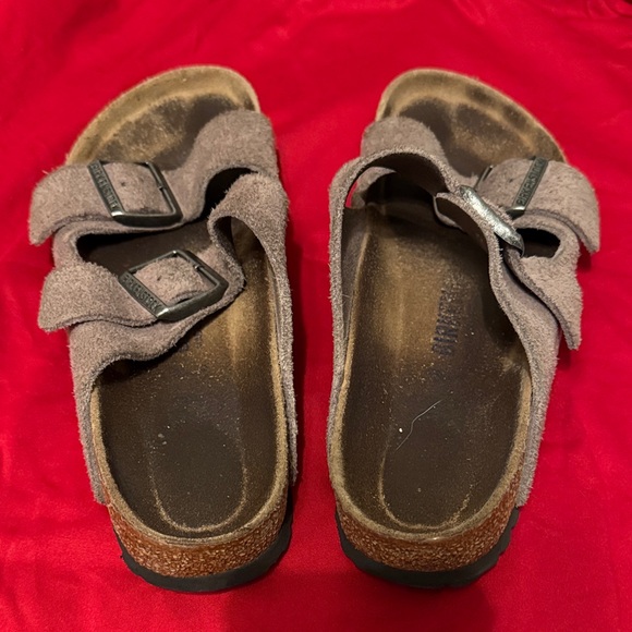 Birkenstock | Shoes | Well Worn Birkenstock Suede Sandals | Poshmark